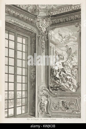 An 18th-century Rococo design by Juste-Aurèle Meissonnier for a five ...