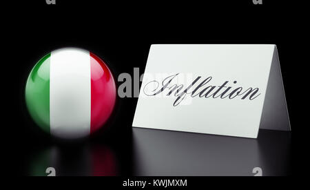 Italy High Resolution Inflation Concept Stock Photo - Alamy