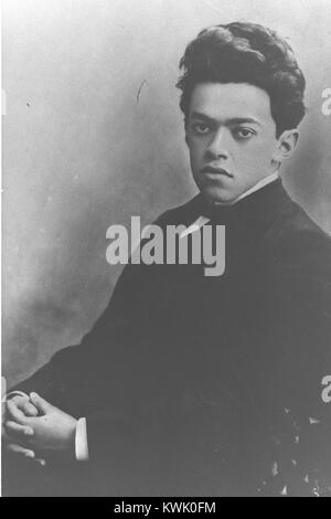 Ze'ev Jabotinsky, a prominent Jewish political figure, is shown in ...