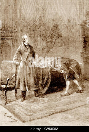 'Foundling Mick' is a piece by artist Leon Benett, depicting an ...