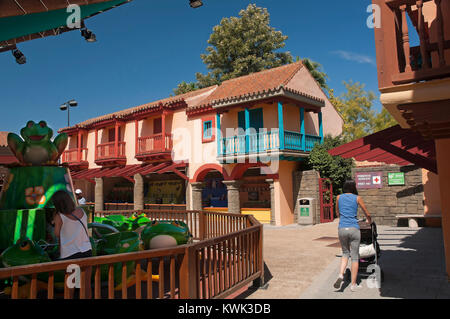 Isla Magica (Magic Island) Theme Park - The Lake Amphitheater, Seville ...
