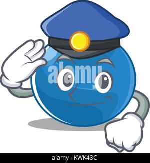 Detective blueberry character cartoon style Stock Vector Image & Art ...