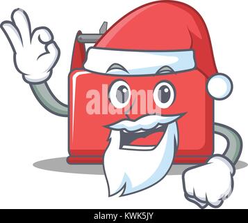 Santa with candy tool box character cartoon Stock Vector Image & Art ...