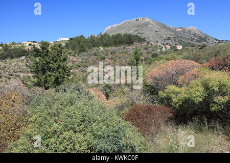 Hills above Plaka, Chania, Crete, Greece, Europe Stock Photo - Alamy