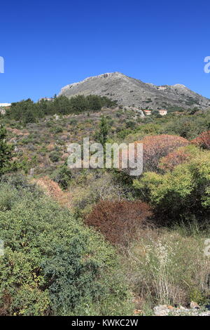Hills above Plaka, Chania, Crete, Greece, Europe Stock Photo - Alamy
