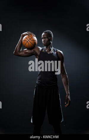 Thon Maker, a rookie player on the Milwaukee Bucks basketball team, age ...