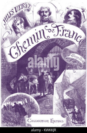'The Flight to France' by George Roux depicts the dramatic escape of a ...