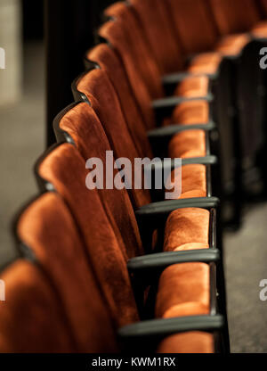 Theatre Seats. Everyman. Liverpool Stock Photo - Alamy