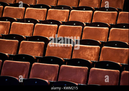 Theatre Seats. Everyman. Liverpool Stock Photo - Alamy