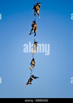 Helicopter Rope Suspension Technique Stock Photo - Alamy