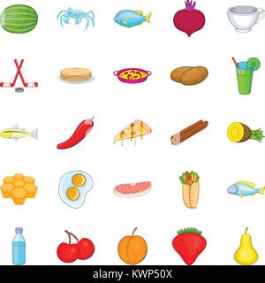 Workpiece icons set, cartoon style Stock Vector Image & Art - Alamy