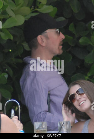 Member of the rock band U2, the Edge performing at the dedication ...