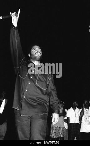 SAN FRANCISCO, CA - 1992: Ice Cube performing in 1993. Credit: Pat ...