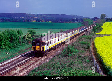 Class 411 4CEP electric multiple unit number 1592 repainted into ...