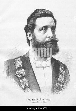 ÖIZ, 1897-04-21, Karl Lueger Stock Photo - Alamy