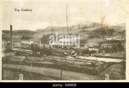 A vintage postcard from 1940 depicting Murska Sobota, a town in ...