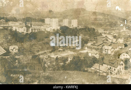 A postcard from Raven na Koroškem, a town in Slovenia, dated 1918. This ...