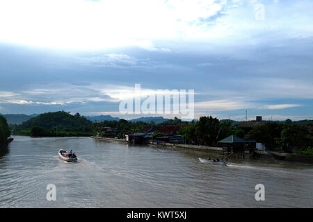 Karajae river mouth at Pare-pare Indonesia Stock Photo - Alamy