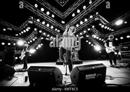 The Iris rock band Girl Band performs a live concert at the Danish ...