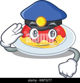 Detective spaghetti character cartoon style Stock Vector Image & Art ...