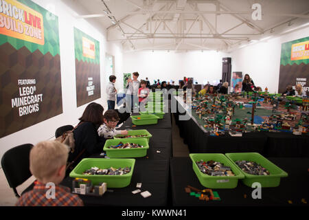 BRICKLIVE event, UK's largest event celebrating LEGO, sculptures, dive ...