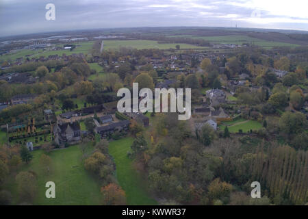 Drones view of Orton Southgate business park, Peterborough ...