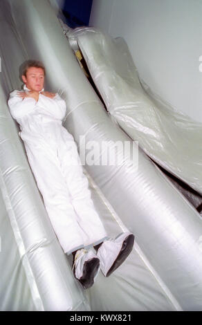 Air 2000 crew training at Lowfield Heath in West Sussex Stock Photo - Alamy