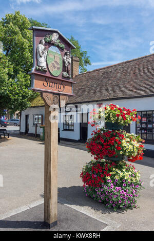 Market Square, Sandy, Bedfordshire, England, United Kingdom Stock Photo ...