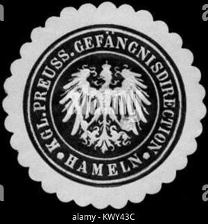 This image depicts a seal from the Prussian Government President of ...
