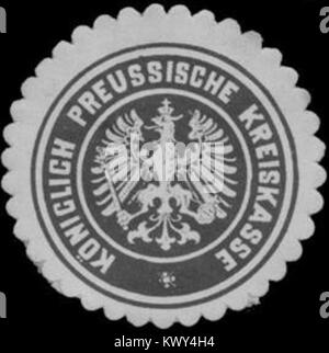 This title refers to a royal Prussian district seal for the district ...