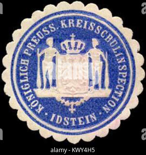 The Siegelmarke (seal) of the Royal Prussian School Collegium of the ...
