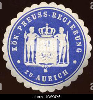 This is an image of a seal used by the Royal Prussian Artillery ...