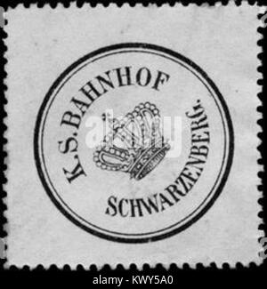 This image showcases a historical railway stamp from the Royal Railway ...