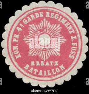 Seal of the Royal Prussian 4th Guard Grenadier Regiment “Queen,” a ...