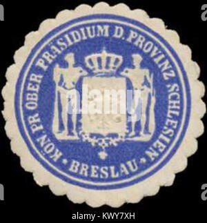 This historical seal, used by the K. Pr. 1. Ober-Elsässisches Field ...