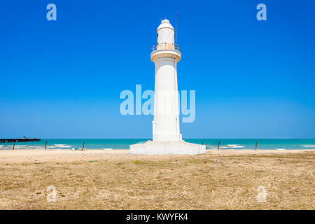 Talaimannar pier, Sri Lanka. Talaimannar is located on the northwestern ...