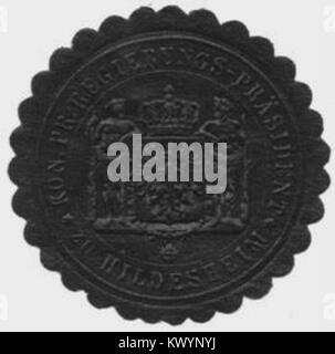 This seal mark refers to the official insignia used by the Royal ...