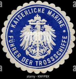 A seal from the Imperial German Navy, used by the Navy Direction and ...
