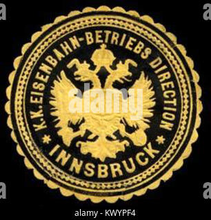 This seal represents the Royal Railway Directorate of Magdeburg ...