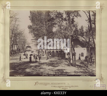 Photograph from the 1896 Hungarian Millennium Exhibition, showing a ...