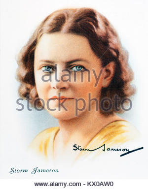 (Margaret) Storm Jameson (1891-1986) born at Whitby, Yorkshire, English ...