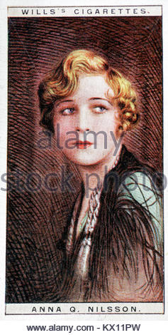 Anna Q. Nilsson was a Swedish-American actress, best known for her ...