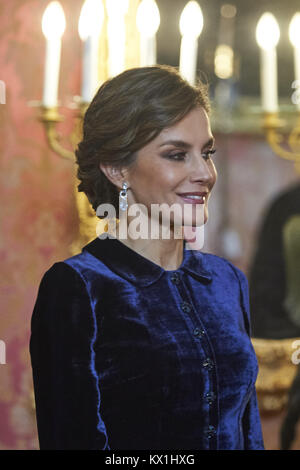Madrid, Madrid, Spain. 6th Jan, 2018. Queen Sofia of Spain, King Juan ...