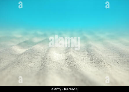 Clear water. underwater background with sandy sea bottom Stock Photo ...