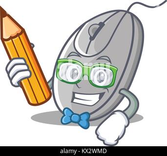 Geek mouse character cartoon style Stock Vector Image & Art - Alamy