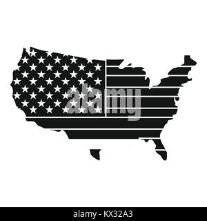 Virginia simple logo. State map outline - smooth simplified US state ...