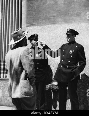 New York City Police officers, from left: Russell Litwenak, Jorge ...