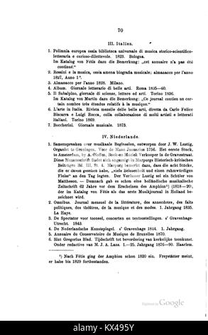 This refers to the early beginnings of musical journalism, which covers ...