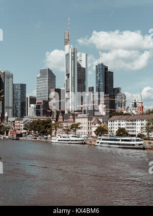 Frankfurt European financial capital skyline Stock Photo - Alamy