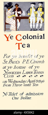 Ye colonial tea Stock Photo - Alamy